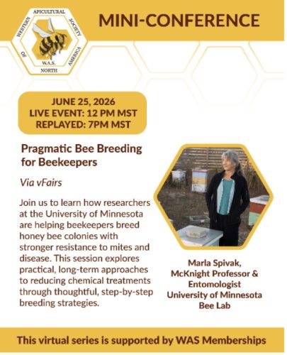 Virtual Event! Pragmatic Bee Breeding for Beekeepers: Thurs. 6/25 with ...